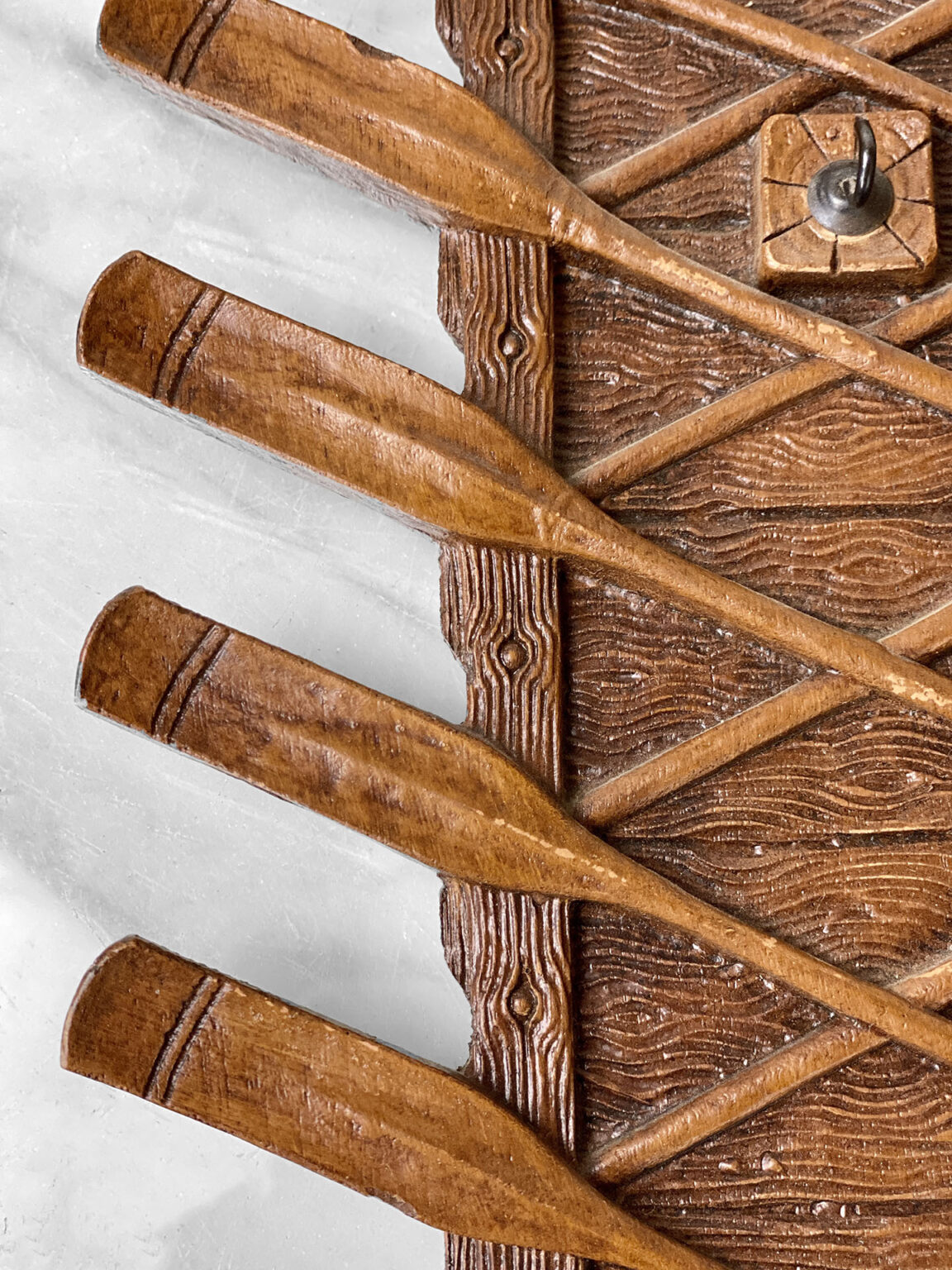 Vintage Traditional Galleon Ship Wall Hanging Sculptural Hook ...