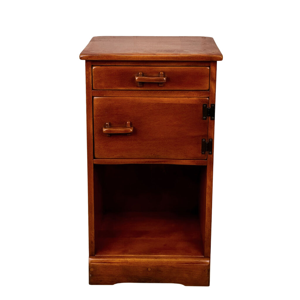 Vintage Colonial Maple Bonnet Chest Side Table by Cushman – Scranton ...