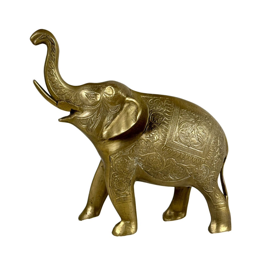 Vintage Traditional Brass Middle Eastern Elephant Sculpture – Scranton ...