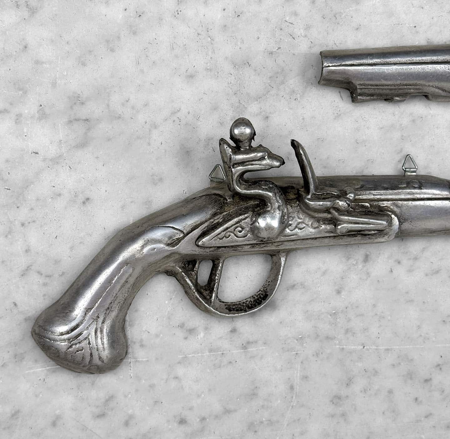 Vintage Traditional Flintlock Pistol Gun Decorative Wall Hanging ...