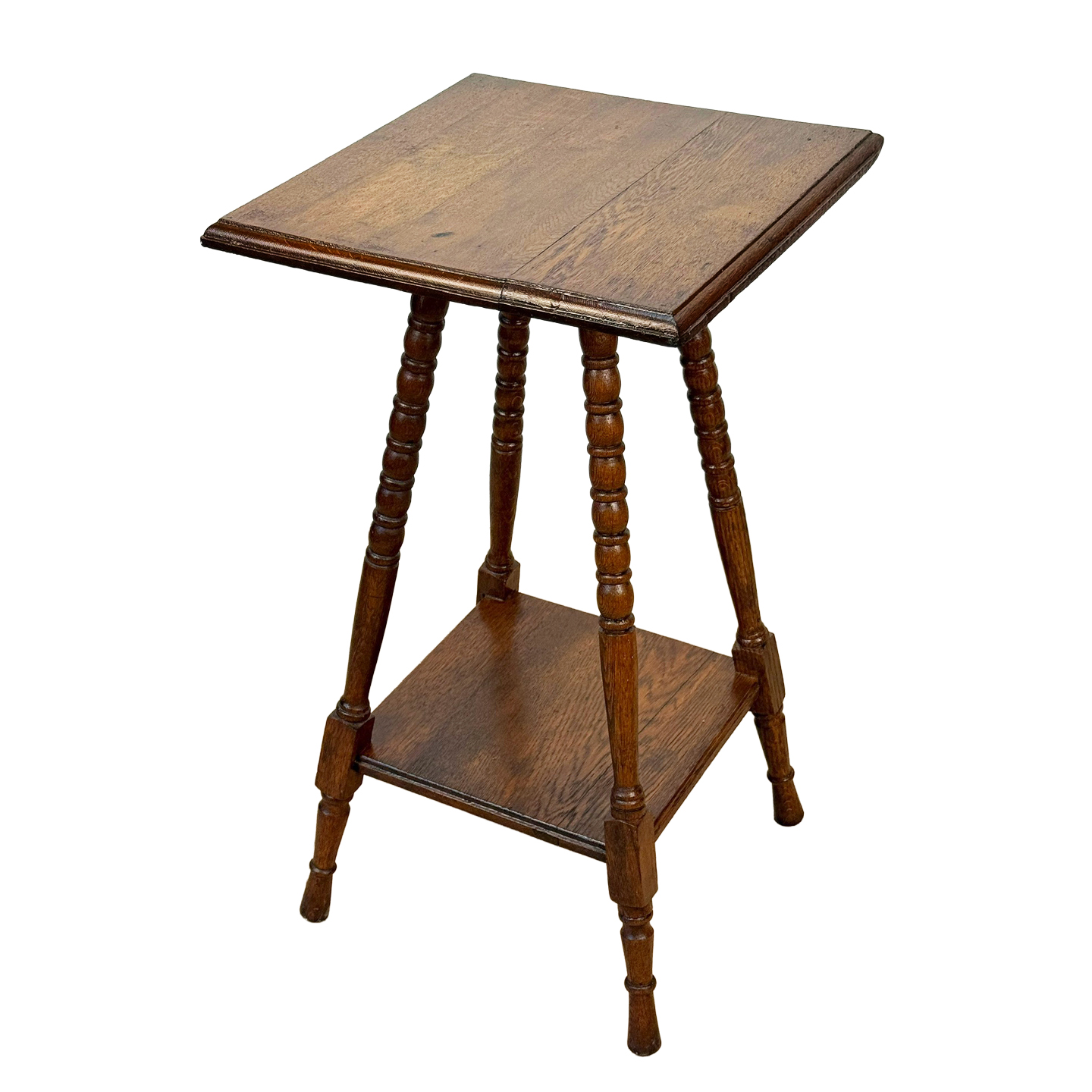 Antique Victorian Oak Square Parlor Side Table – Scranton Antiques