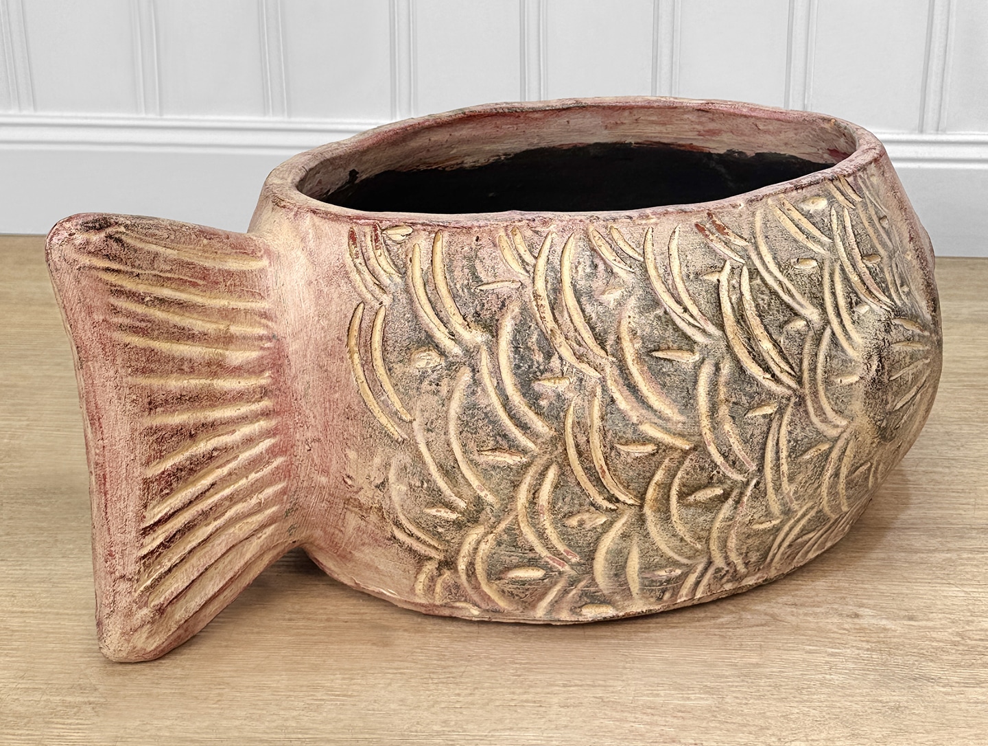 Vintage 22″ Italian Terracotta Fish Planter – Scranton Antiques